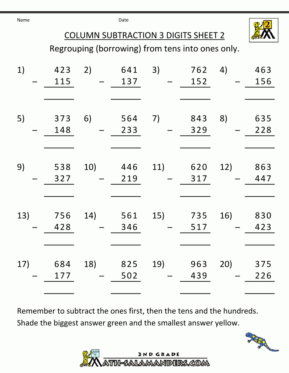 Printable Addition And Subtraction Worksheets For Grade 3 Lexia s Blog Printable Addition And Subtraction Worksheets For Grade 3 Lexia s Blog